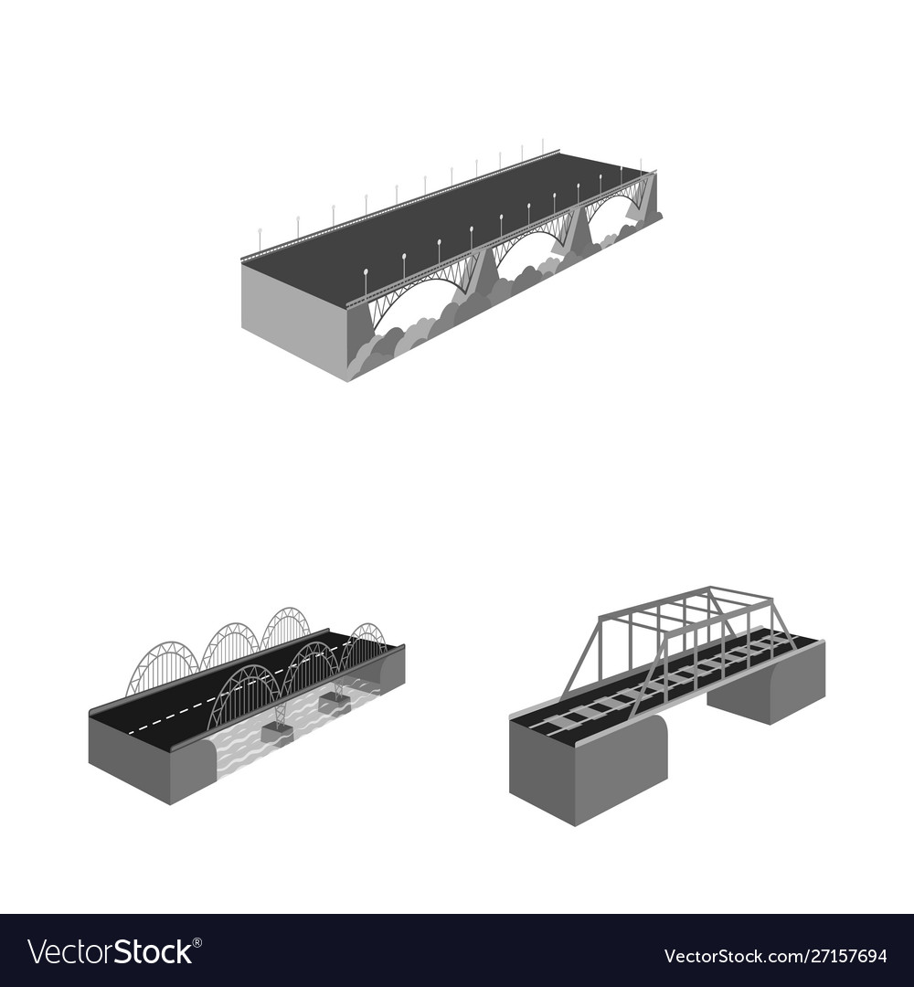 Connection and crossing Royalty Free Vector Image