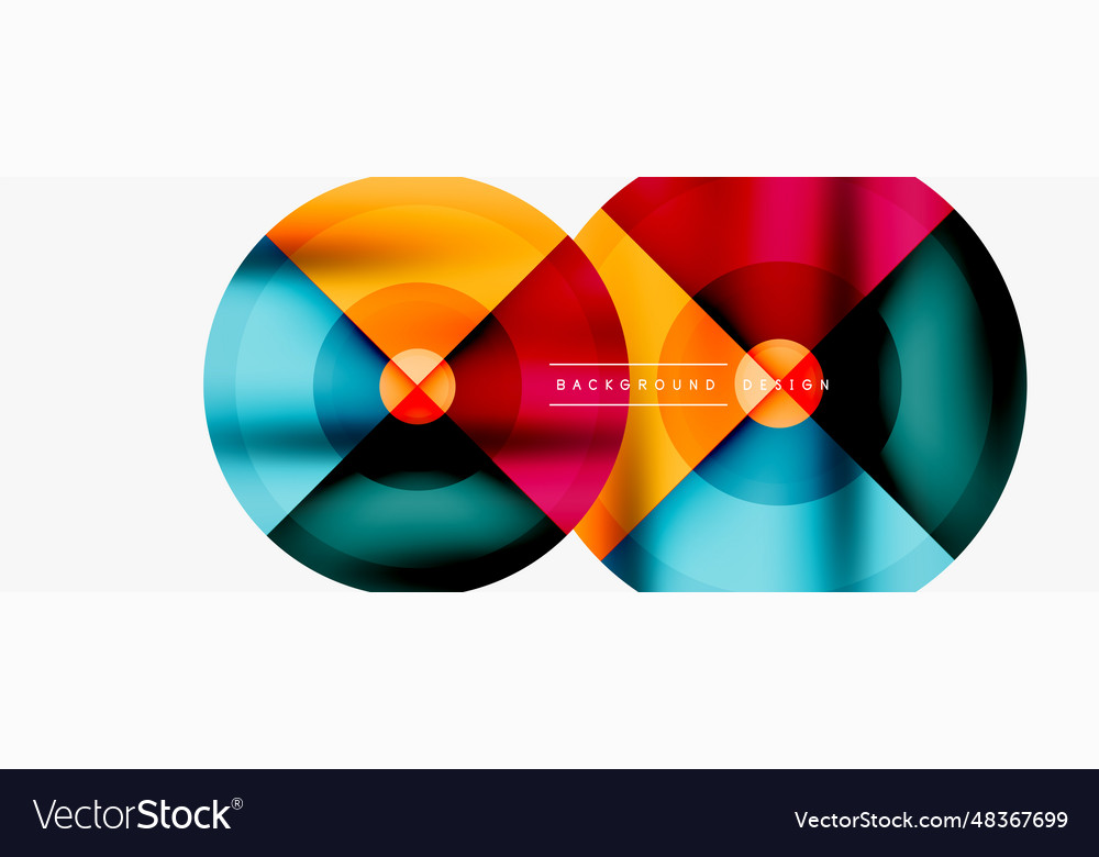 Circle pattern background abstract backgrounds Vector Image