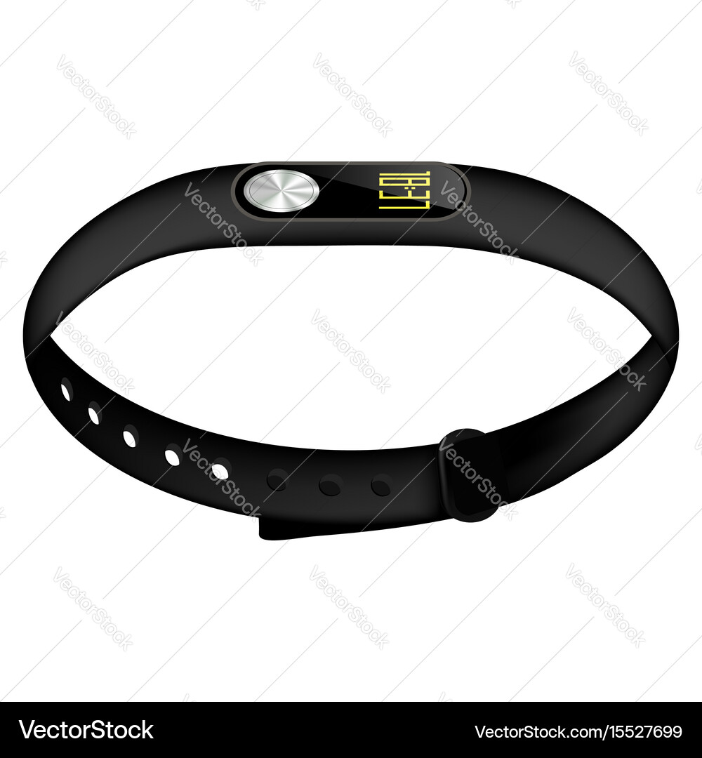 Modern sport fitness tracker Royalty Free Vector Image