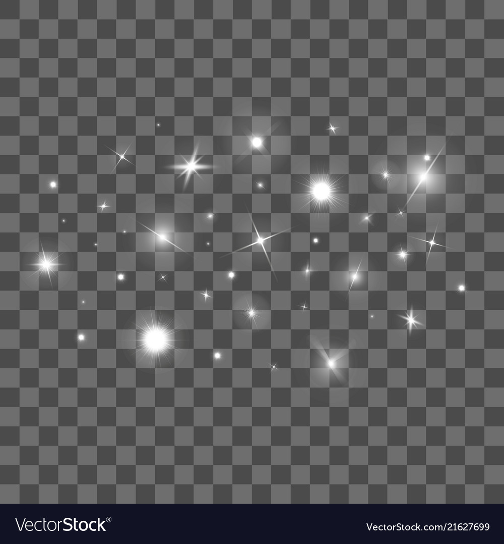 Realistic detailed 3d glowing light set Royalty Free Vector Realistic detailed 3d glowing light set Royalty Free Vector