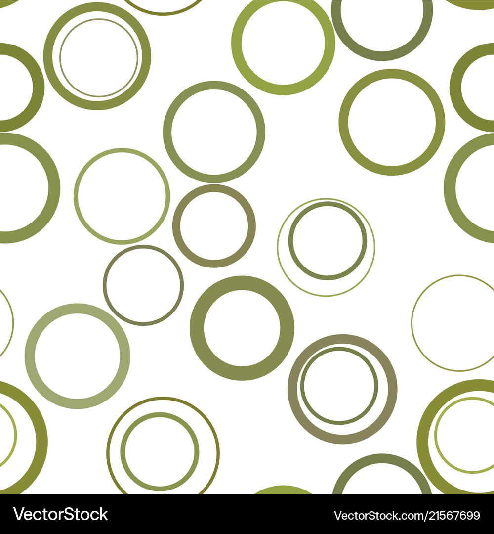 Seamless abstract circles bubbles graphic art Vector Image