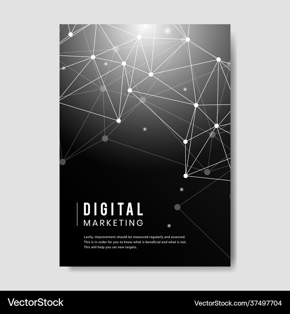 Black neural network Royalty Free Vector Image