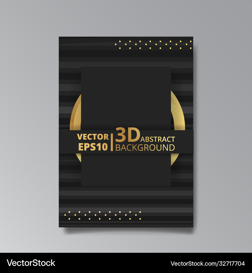 Chaos abstract geometric covers design cool Vector Image