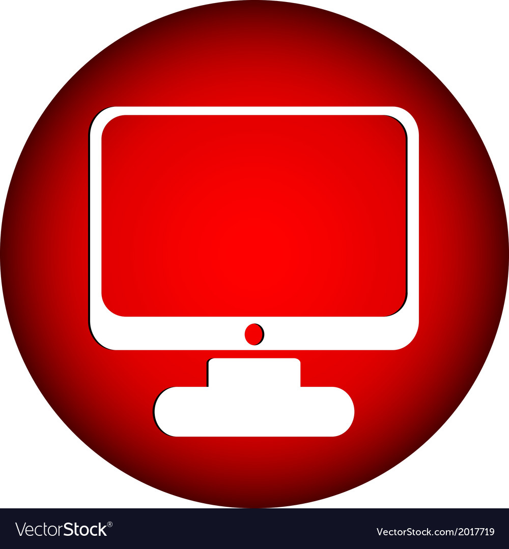 Computer icon Royalty Free Vector Image - VectorStock