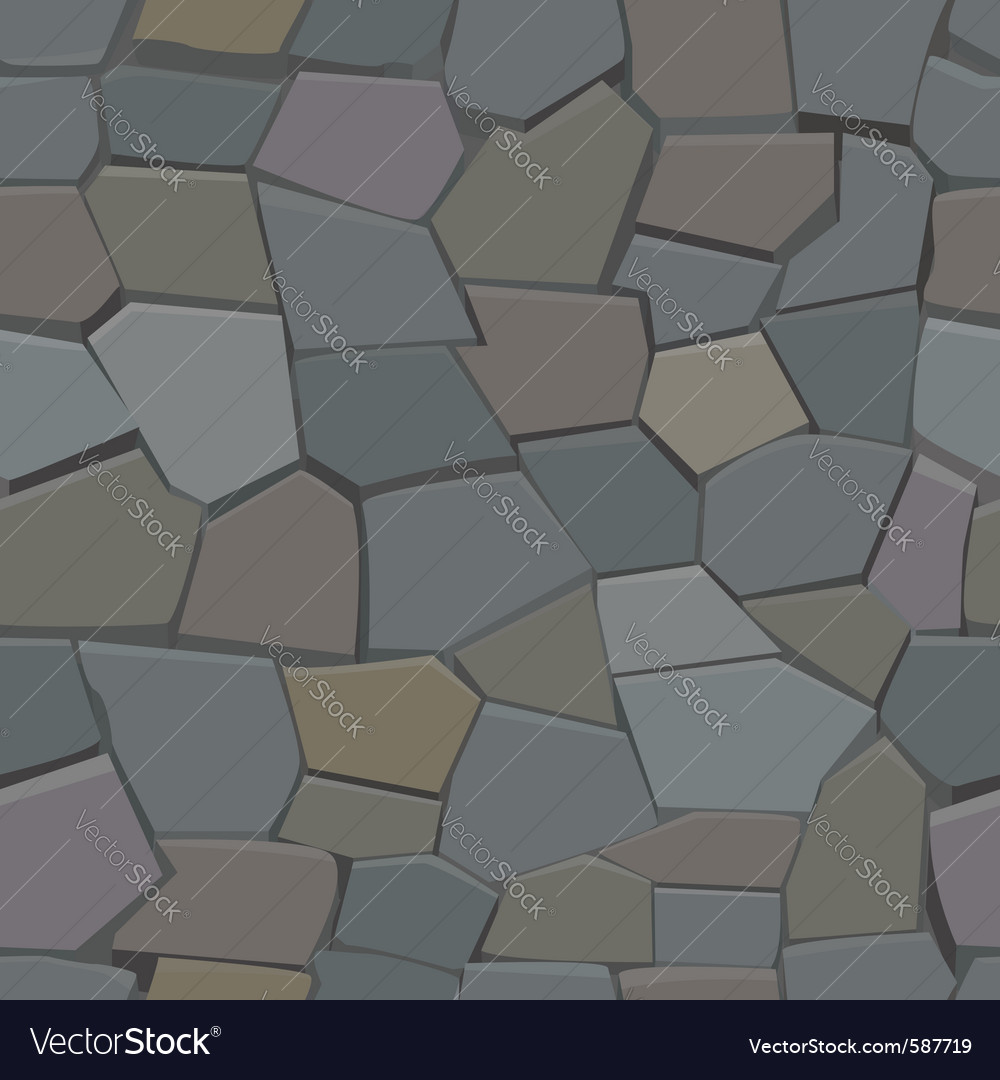 Stone seamless pattern Royalty Free Vector Image
