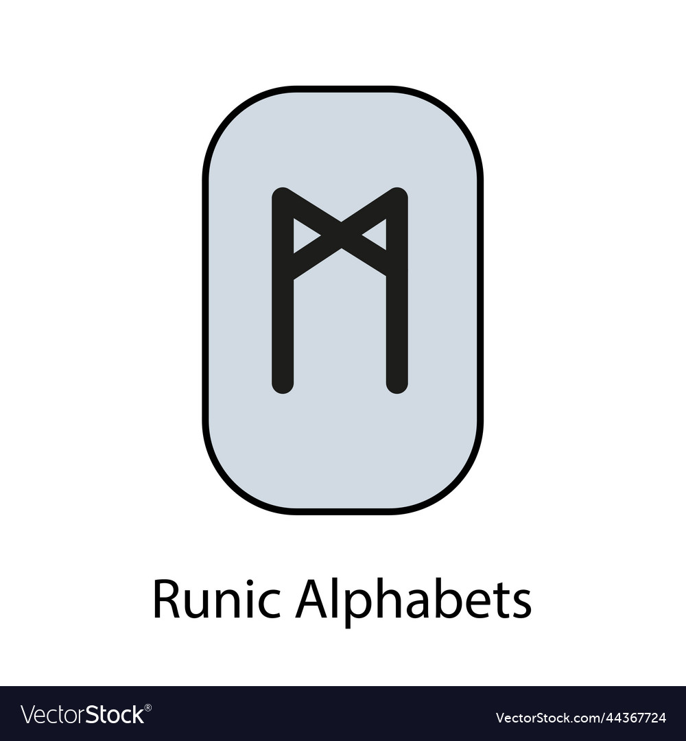 Runic alphabets Royalty Free Vector Image - VectorStock