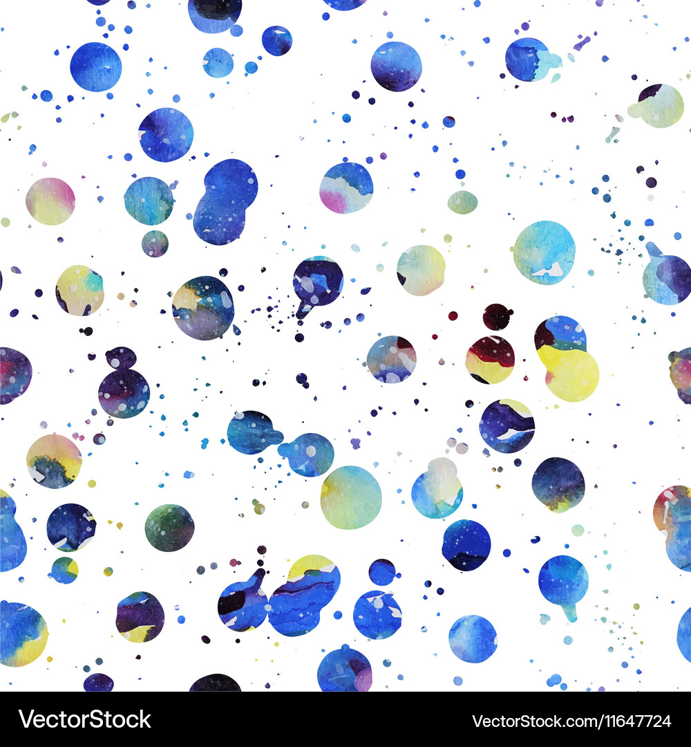 Watercolor galaxy background Royalty Free Vector Image