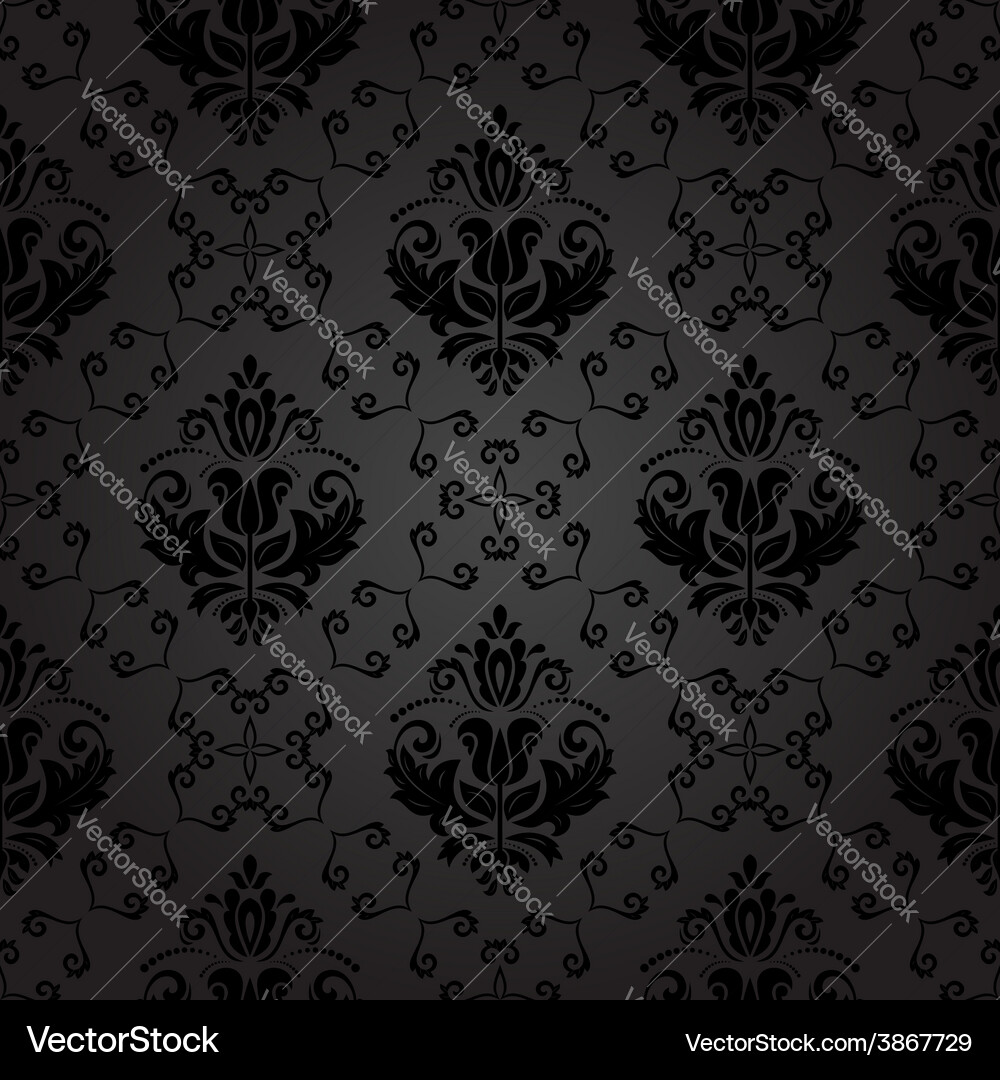 Seamless orient background Royalty Free Vector Image