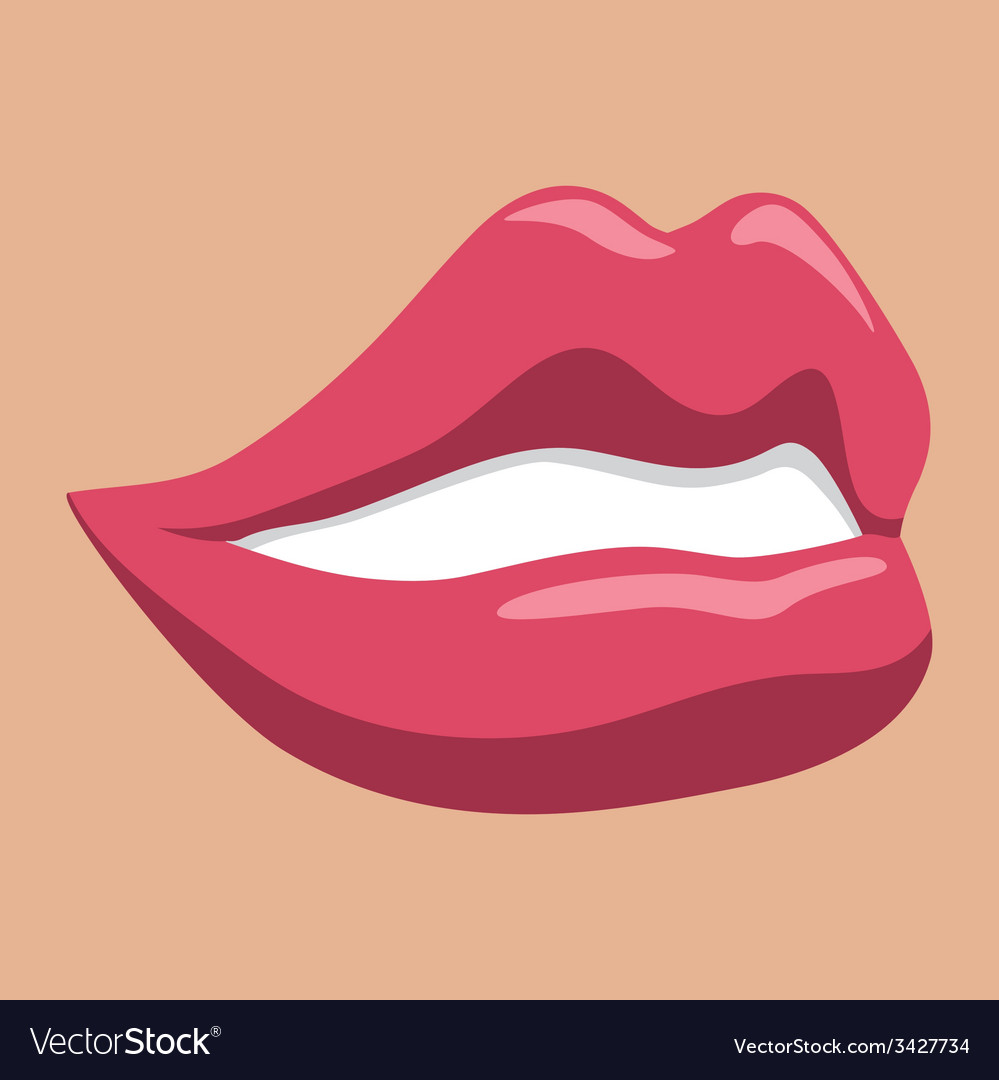 Mouth design Royalty Free Vector Image - VectorStock