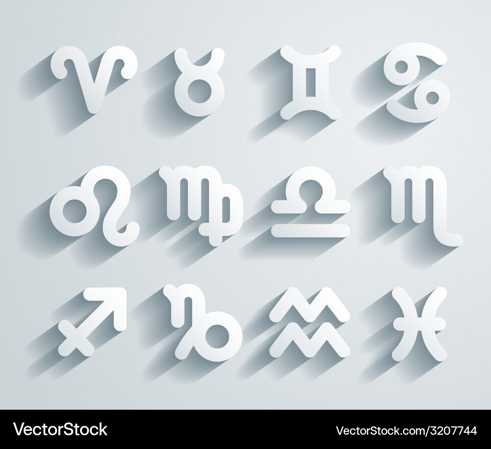 Zodiac Royalty Free Vector Image - VectorStock