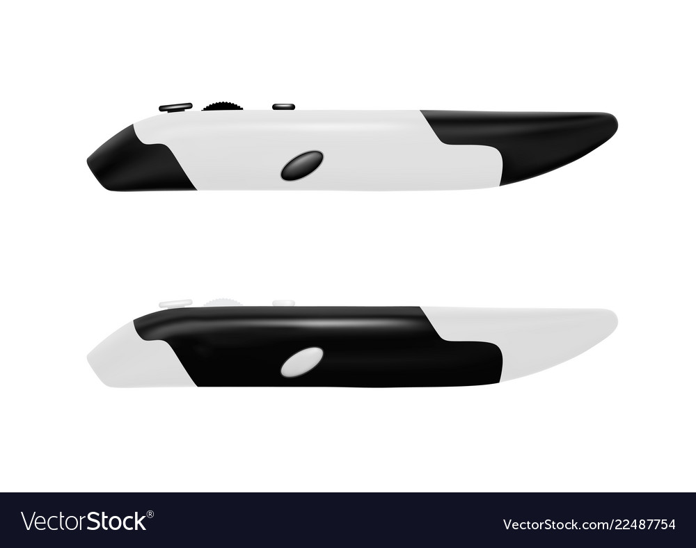 Computer mouse for drawingwireless Royalty Free Vector Image