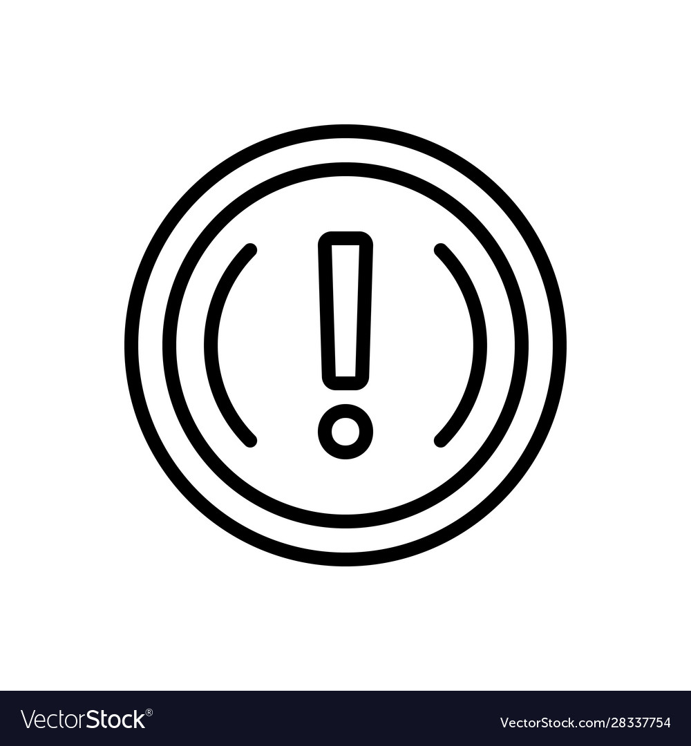 Important Royalty Free Vector Image - VectorStock