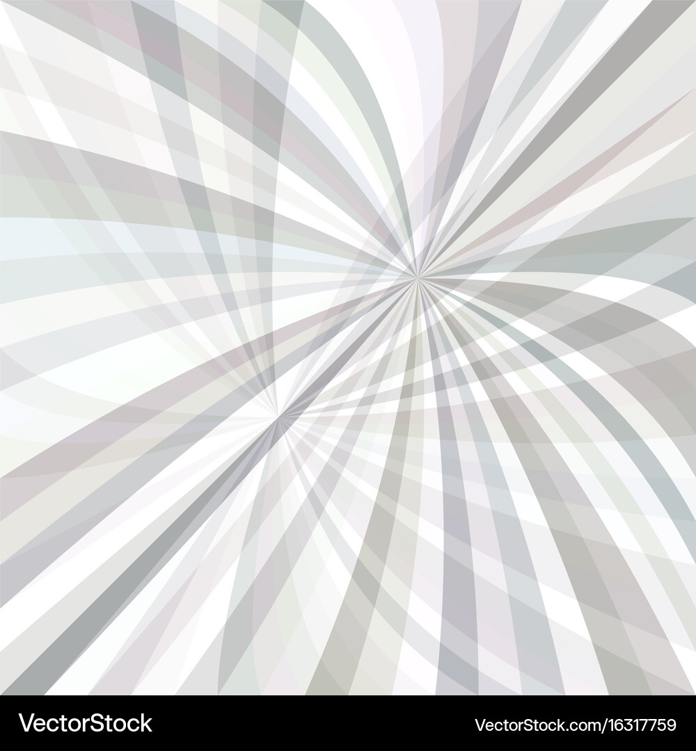 Curved ray burst background - graphic from curves Vector Image