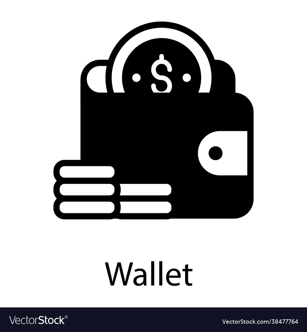 Wallet Royalty Free Vector Image - VectorStock