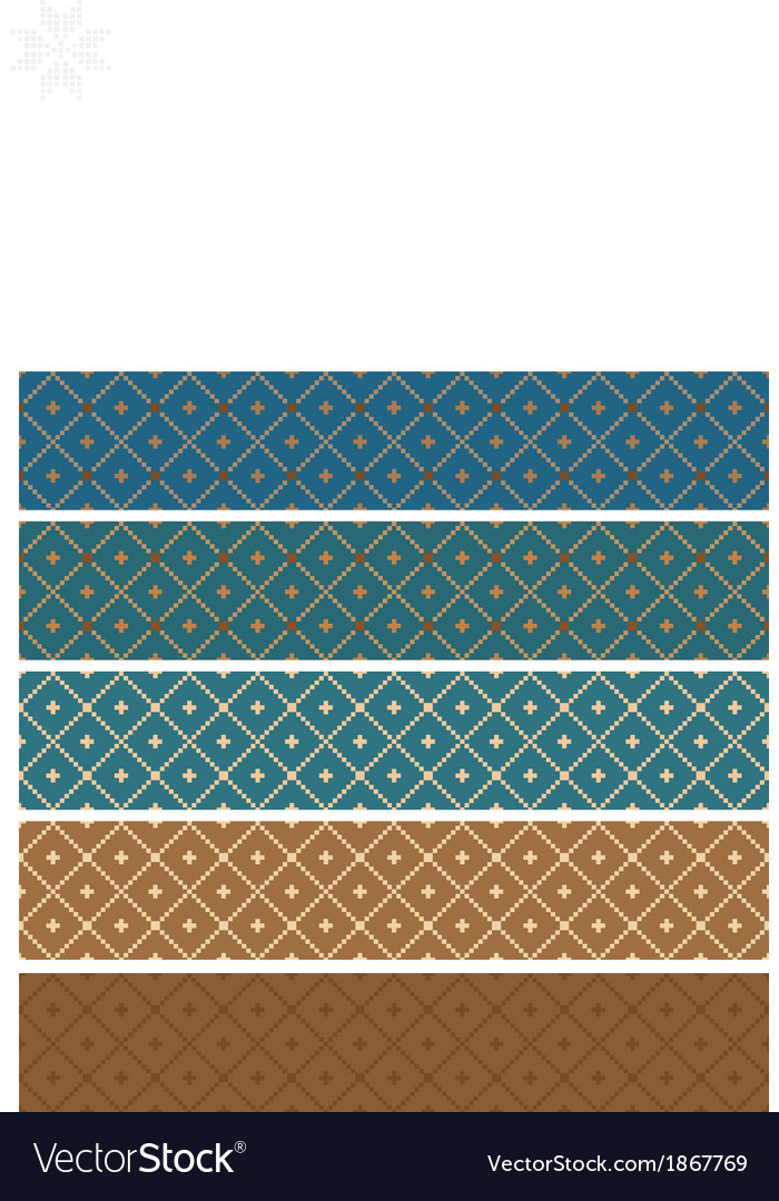 Pattern seamless Royalty Free Vector Image - VectorStock