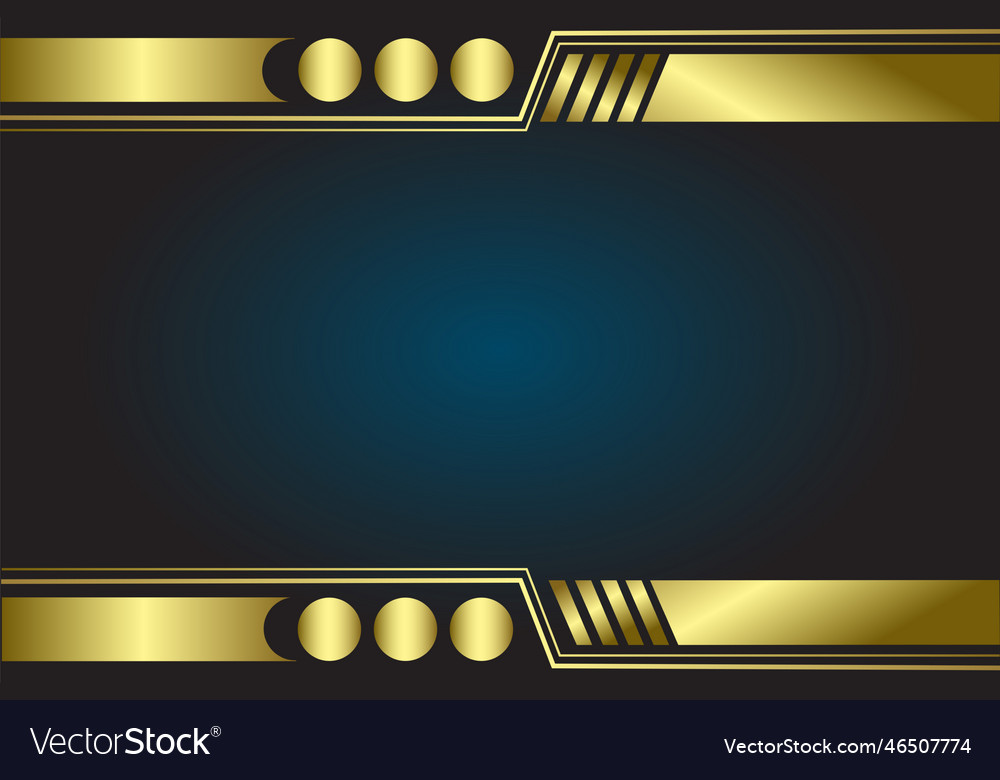 Gold background Royalty Free Vector Image - VectorStock