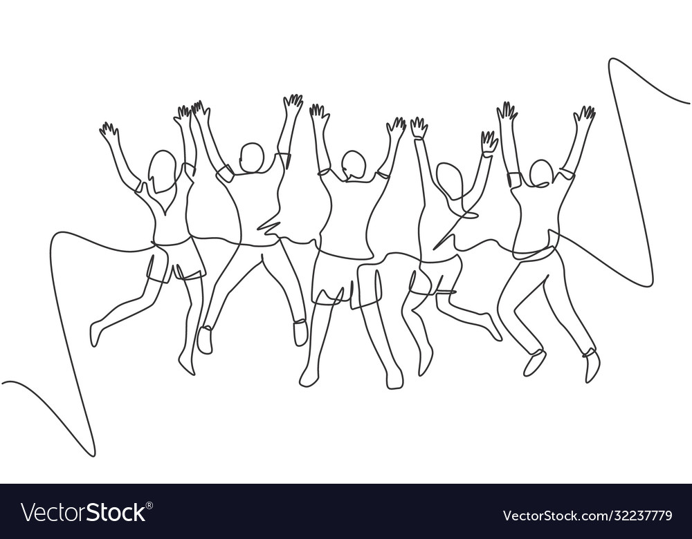 Traveling journey concept one line drawing Vector Image