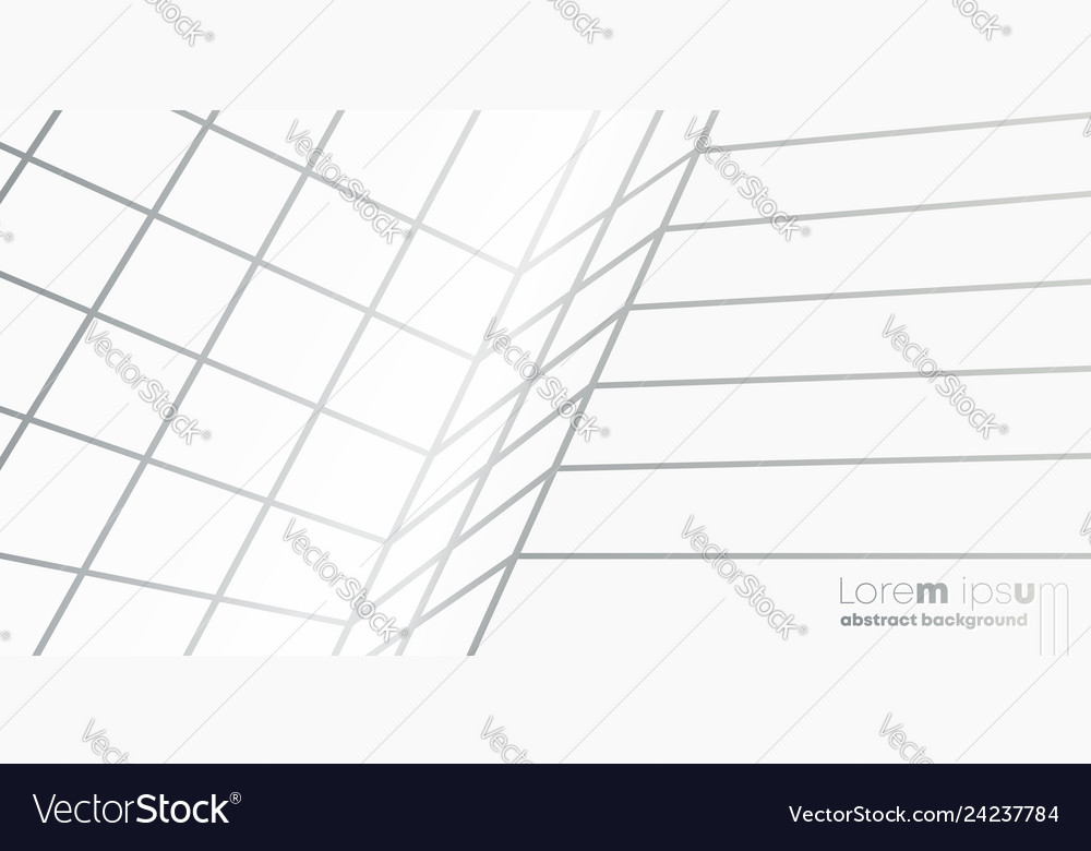 Abstract perspective lines pattern background Vector Image