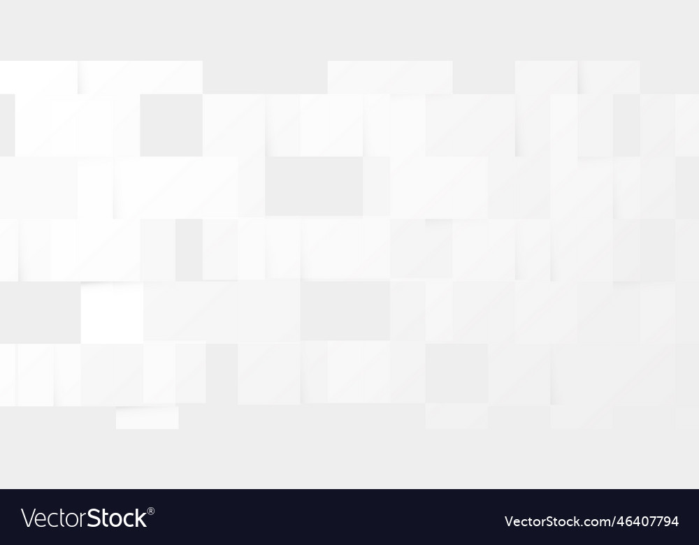 Abstract white rectangle texture background Vector Image Abstract white rectangle texture background Vector Image