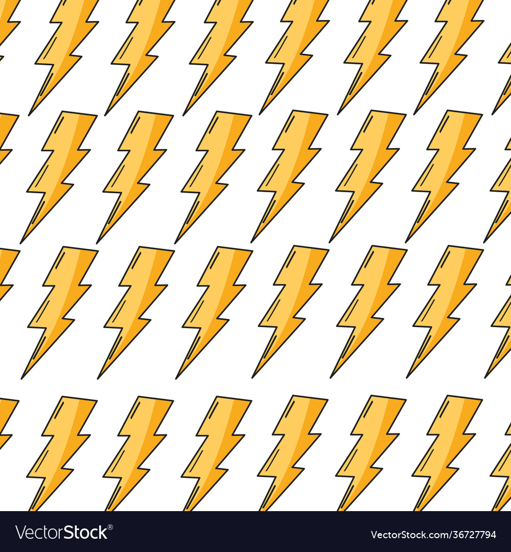 Thunderbolt power background Royalty Free Vector Image
