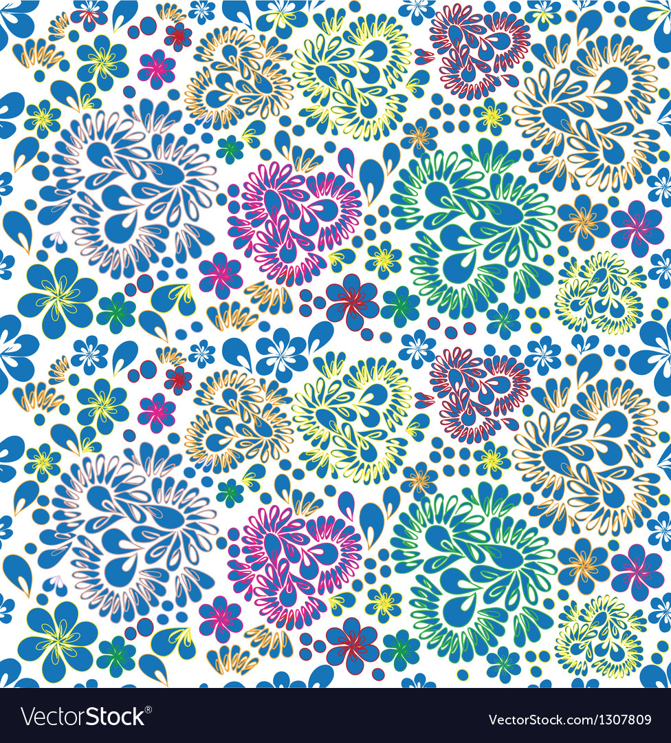 Seamless background russian pattern Royalty Free Vector