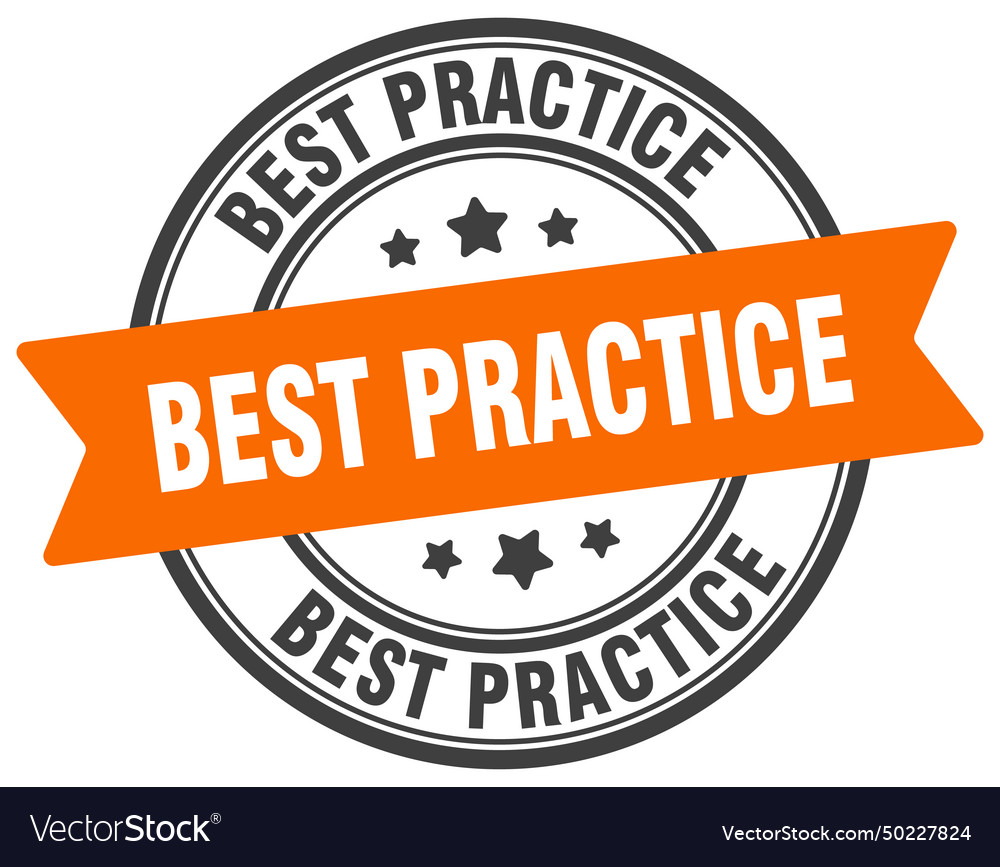 Best practice stamp label Royalty Free Vector Image Best practice stamp label Royalty Free Vector Image