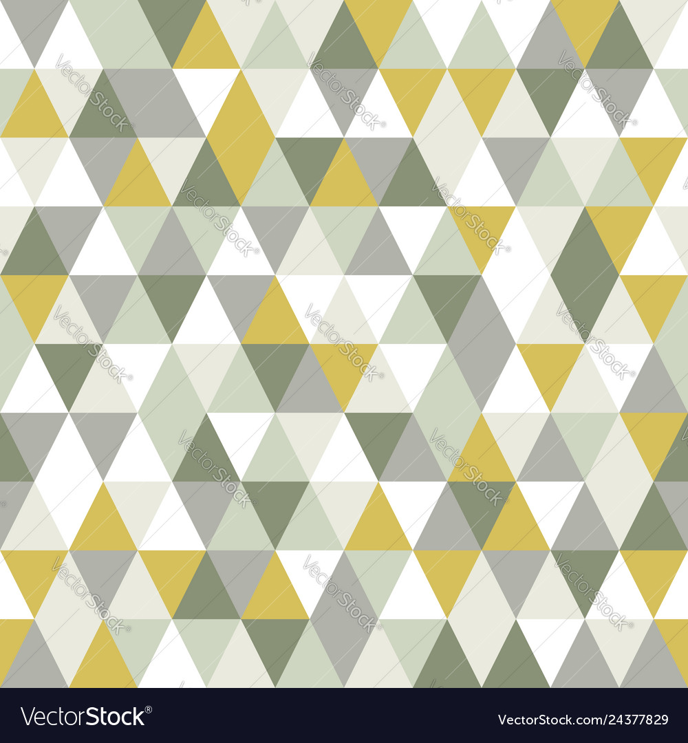 Modern triangle seamless pattern abstract Vector Image