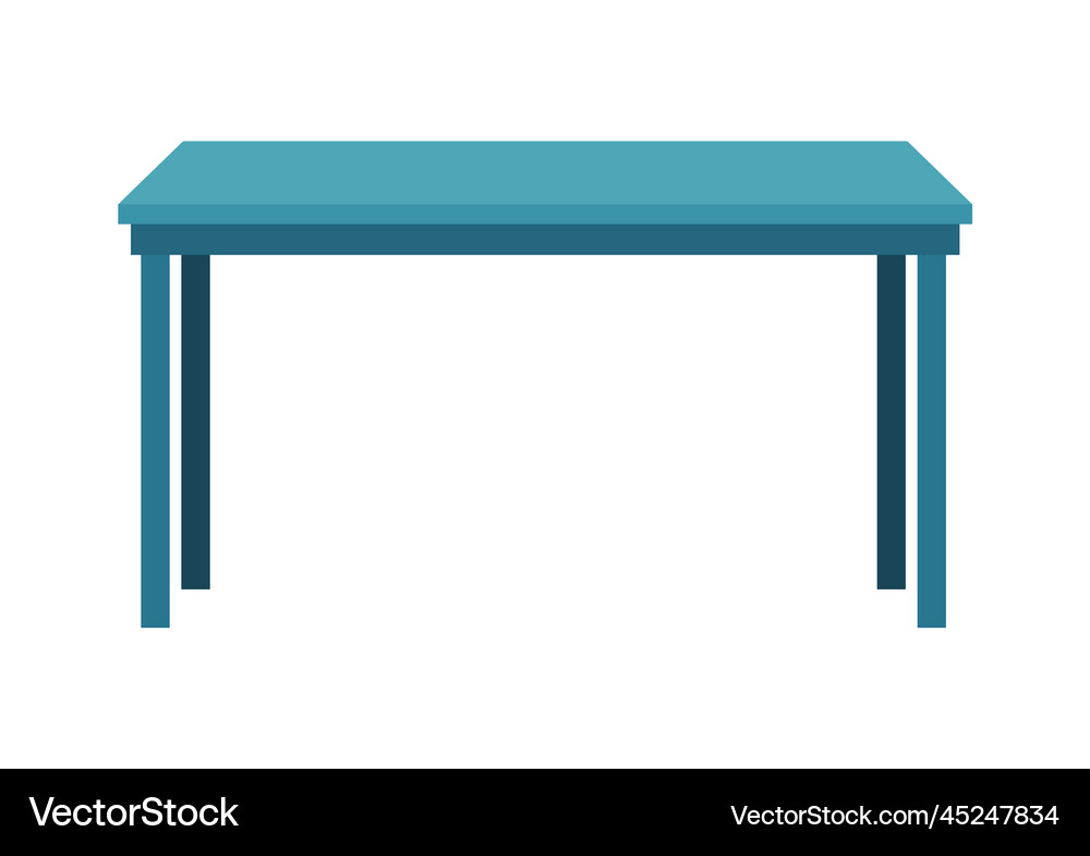 Empty wooden table or desktop clean small element Vector Image