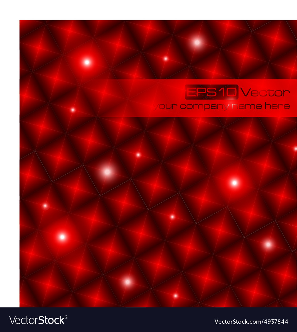 Red abstract technology background Royalty Free Vector Image