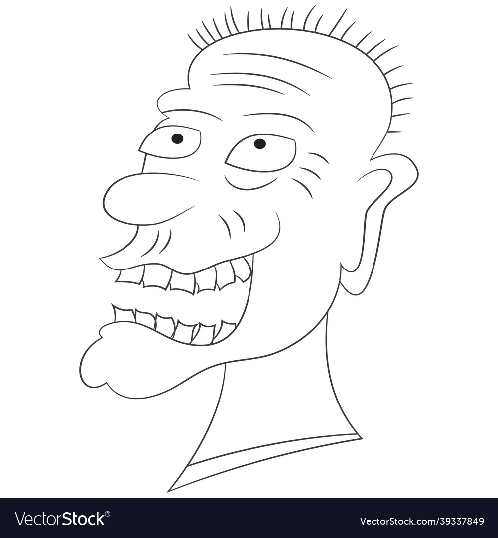 Comic cartoon Royalty Free Vector Image - VectorStock