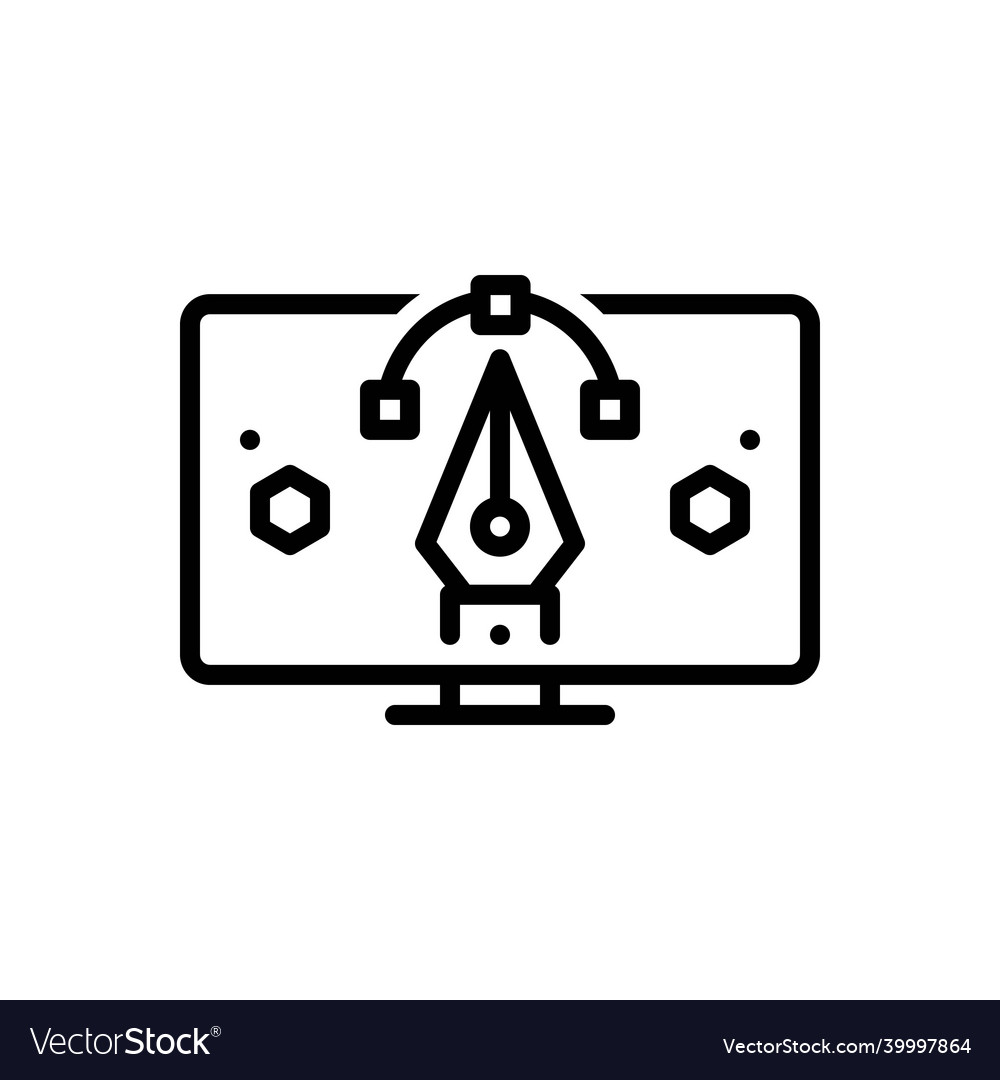 Draw Royalty Free Vector Image - VectorStock Draw Royalty Free Vector Image - VectorStock