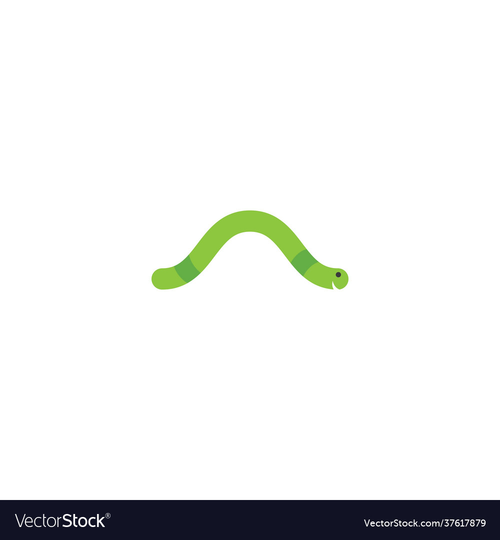 Worm Royalty Free Vector Image - VectorStock