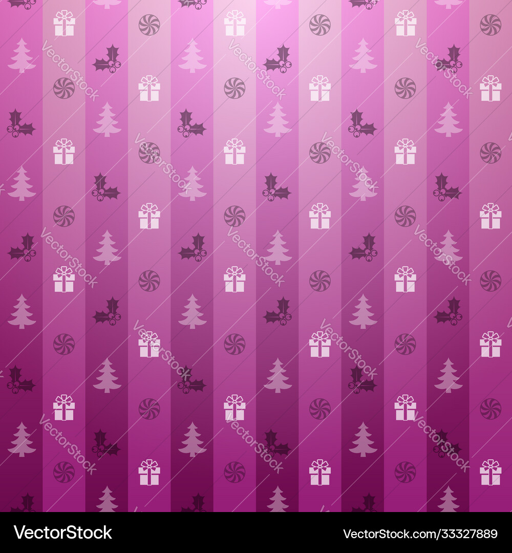 Christmas pink background Royalty Free Vector Image