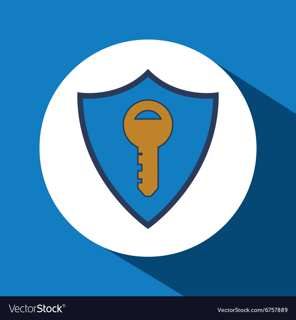 Data security design Royalty Free Vector Image
