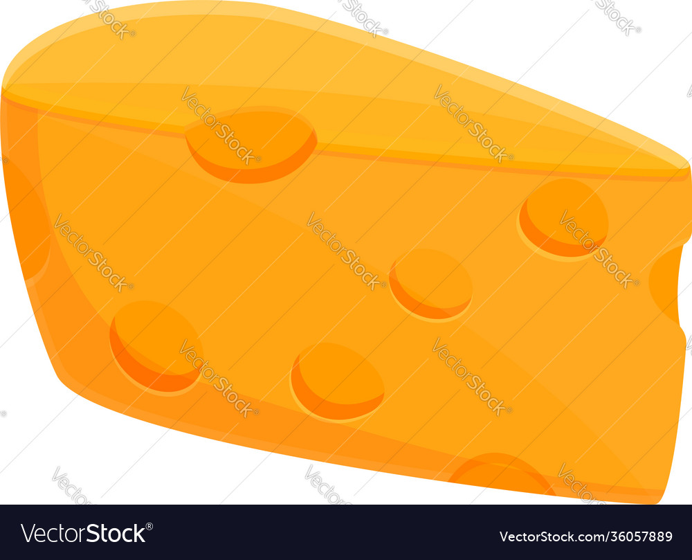 Food cheese icon cartoon style Royalty Free Vector Image Food cheese icon cartoon style Royalty Free Vector Image