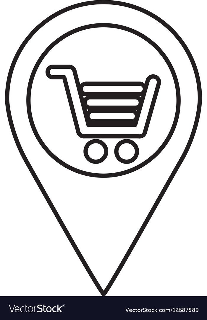 Pin pointer location icon Royalty Free Vector Image Pin pointer location icon Royalty Free Vector Image