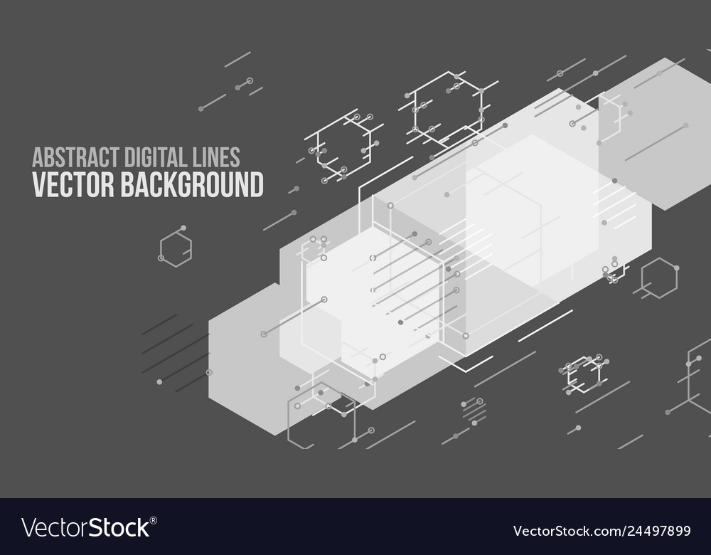 Abstract color square background Royalty Free Vector Image