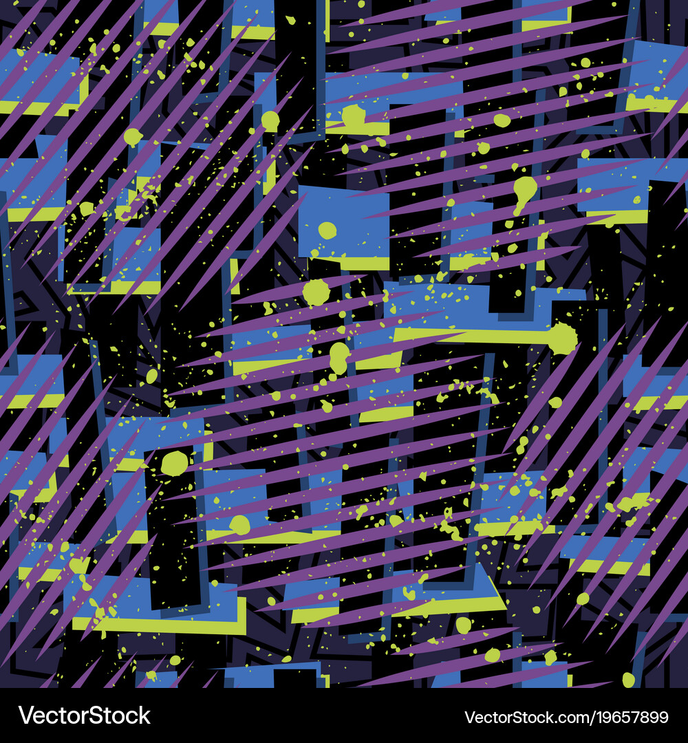 Abstract seamless pattern for girls boys Vector Image