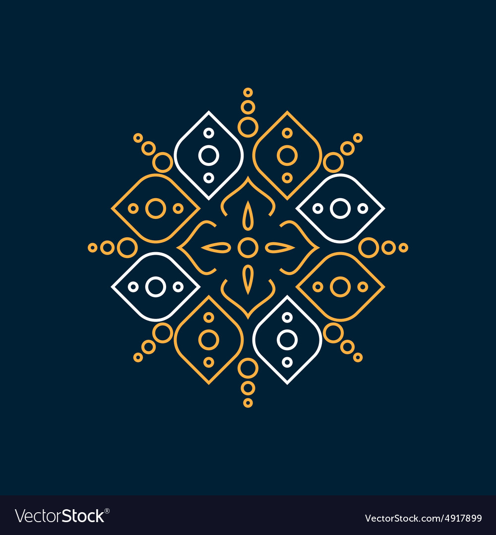 Emblem pattern Royalty Free Vector Image - VectorStock