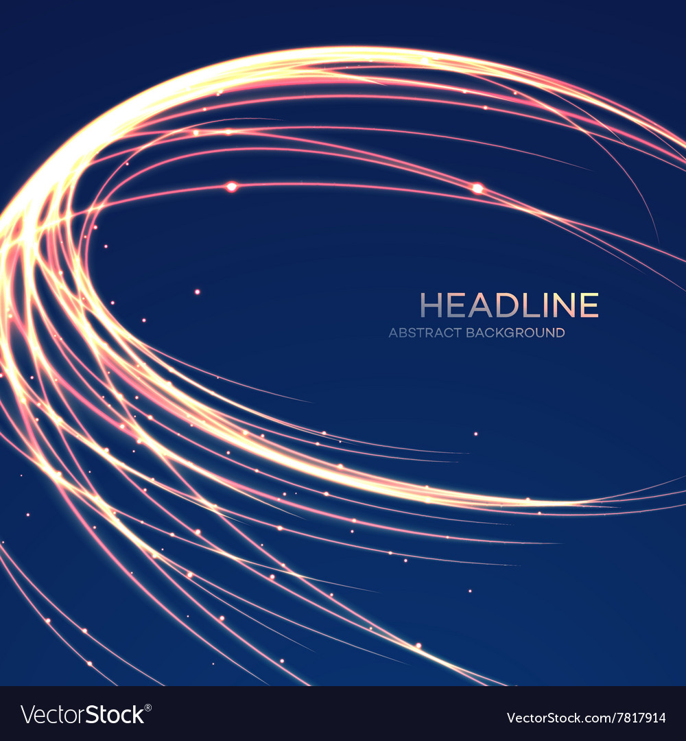 Abstract lighting glow background Royalty Free Vector Image