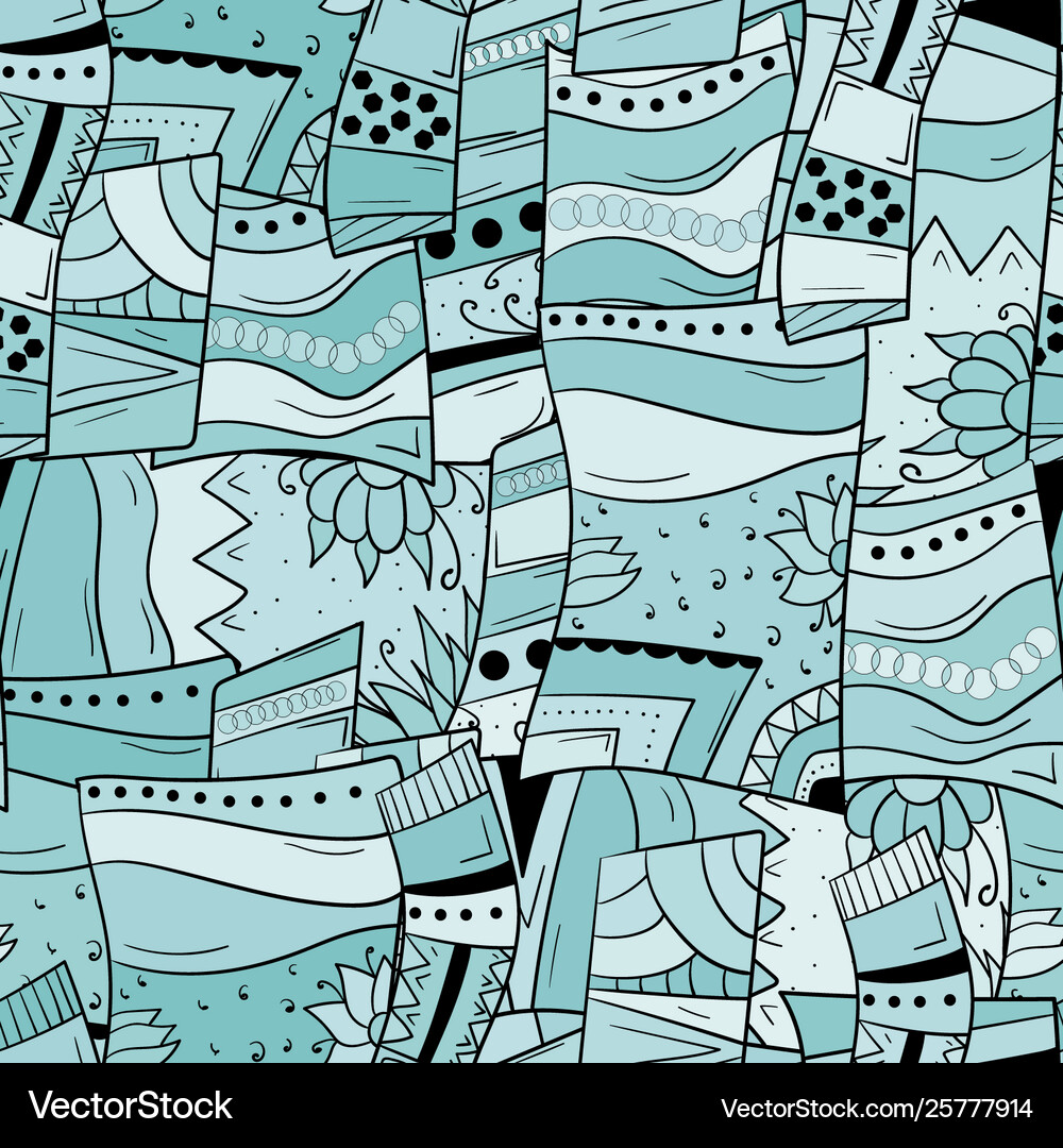 Seamless background with abstract geometric Vector Image