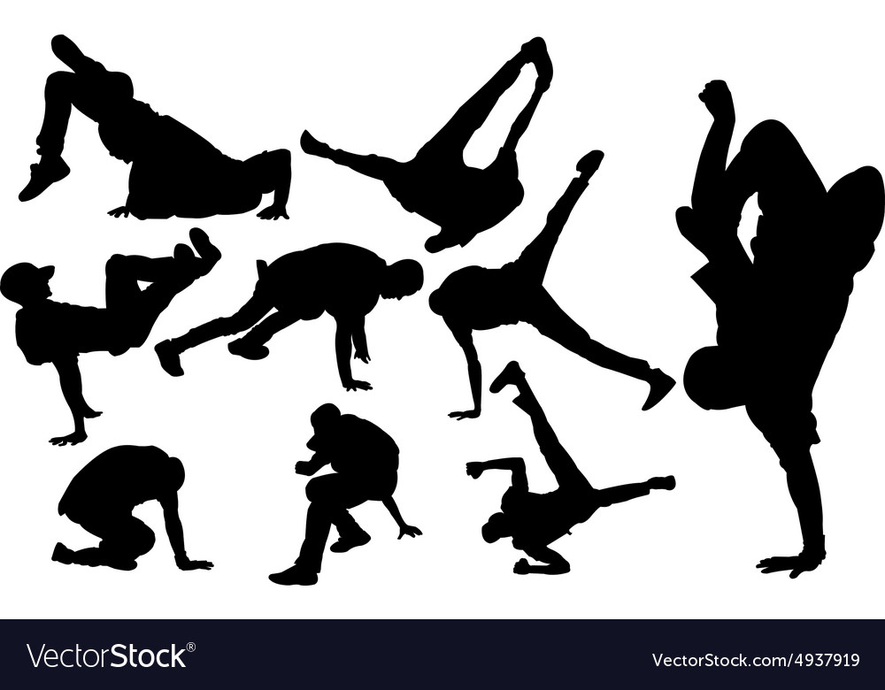 Breakdance Royalty Free Vector Image - VectorStock