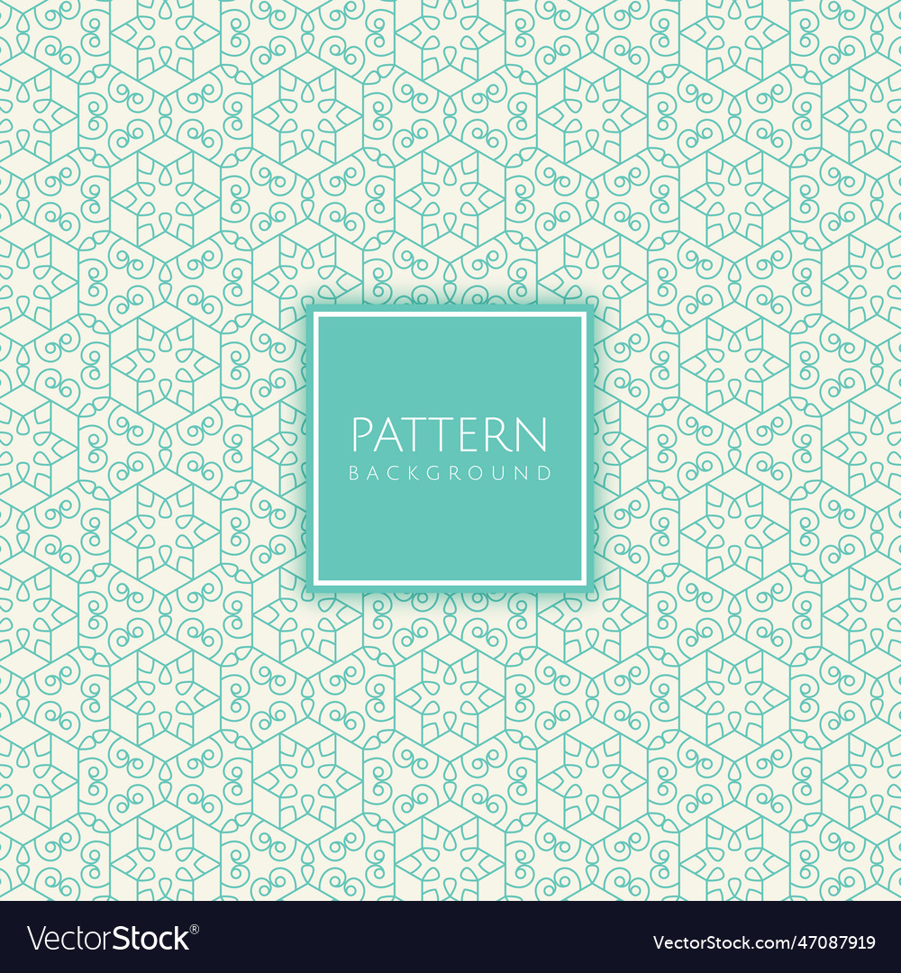 Pattern background Royalty Free Vector Image - VectorStock