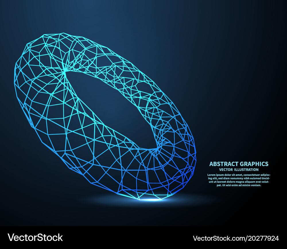 Electronic ring technology background Royalty Free Vector