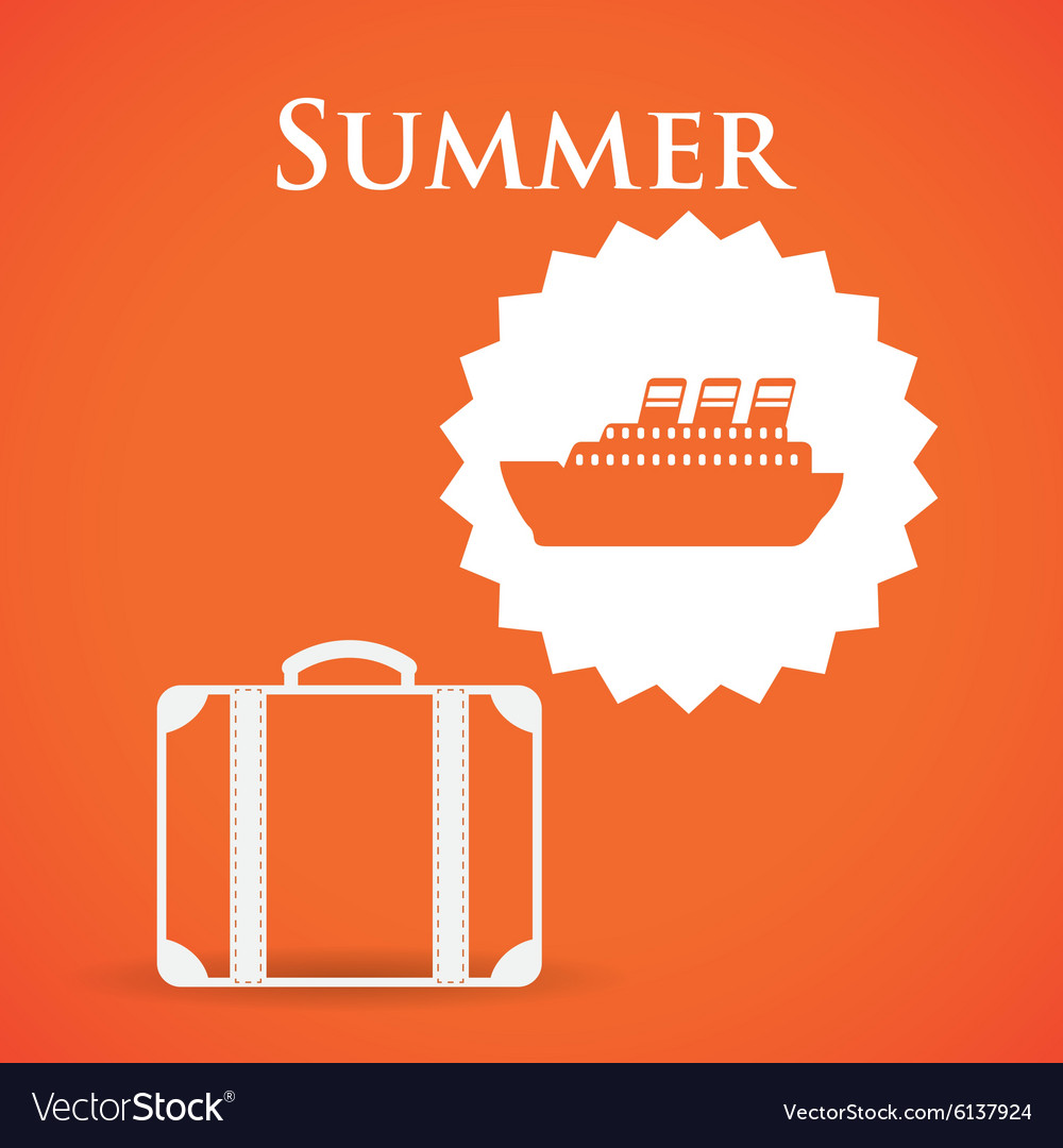 Sumer time design Royalty Free Vector Image - VectorStock