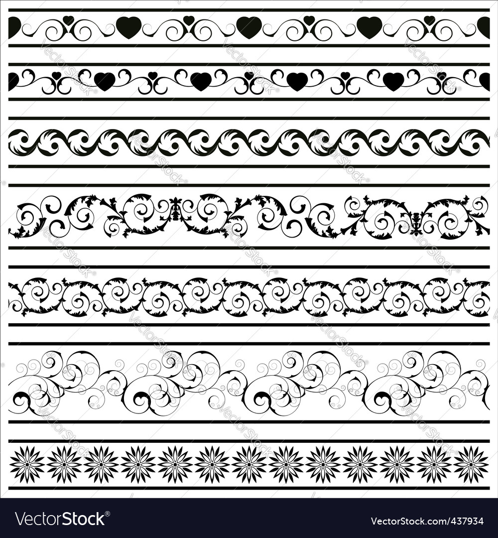 Borders Royalty Free Vector Image - VectorStock