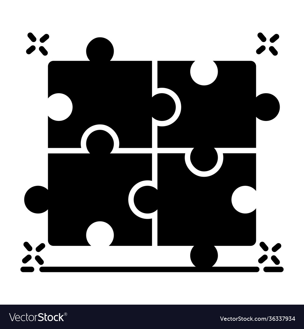 Puzzle Royalty Free Vector Image - VectorStock