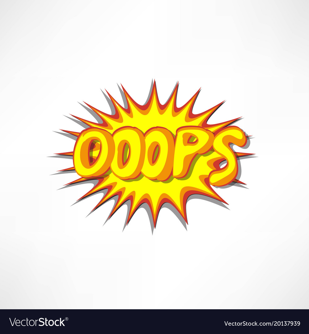 Comic book explosion Royalty Free Vector Image