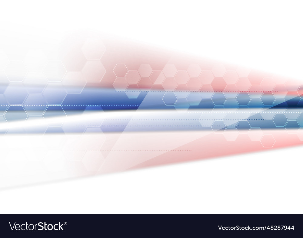 Abstract geometric technology concept background Vector Image