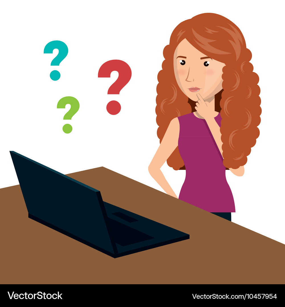 Girl Thinking Icon Girl Light Bulb Icon Stock Vector Images Page 2